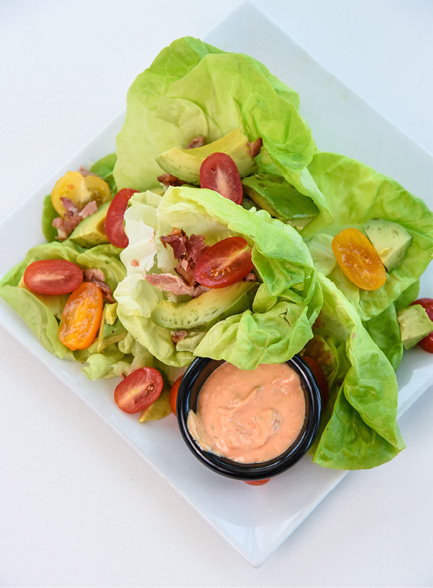 Avocado and Bacon Bibb Salad with Chipotle Ranch Dressing – Cape May ...
